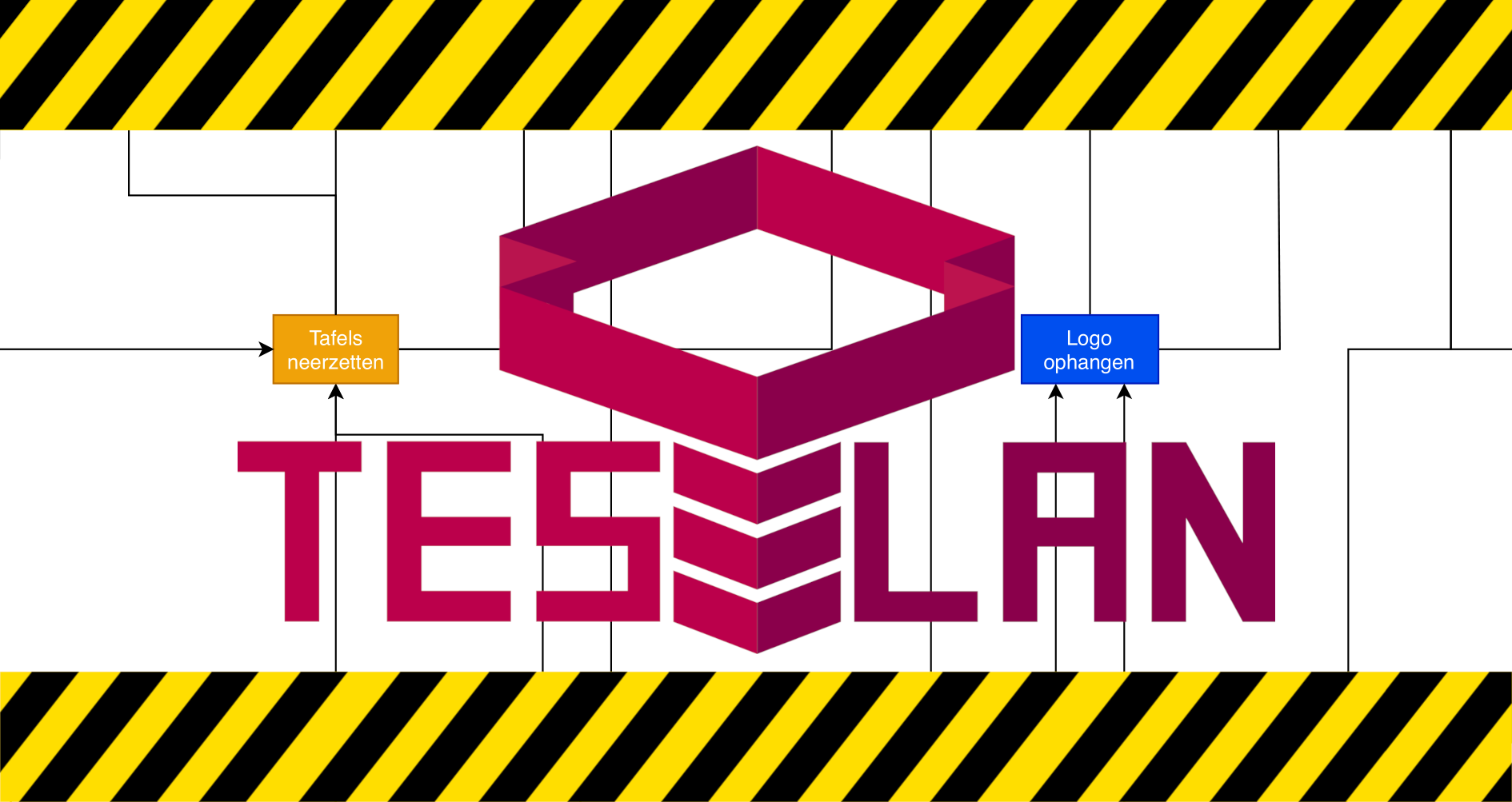 TesLAN Construction volunteers | Thor